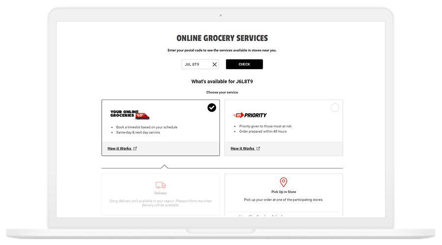My Online Grocery: How it Works | Metro