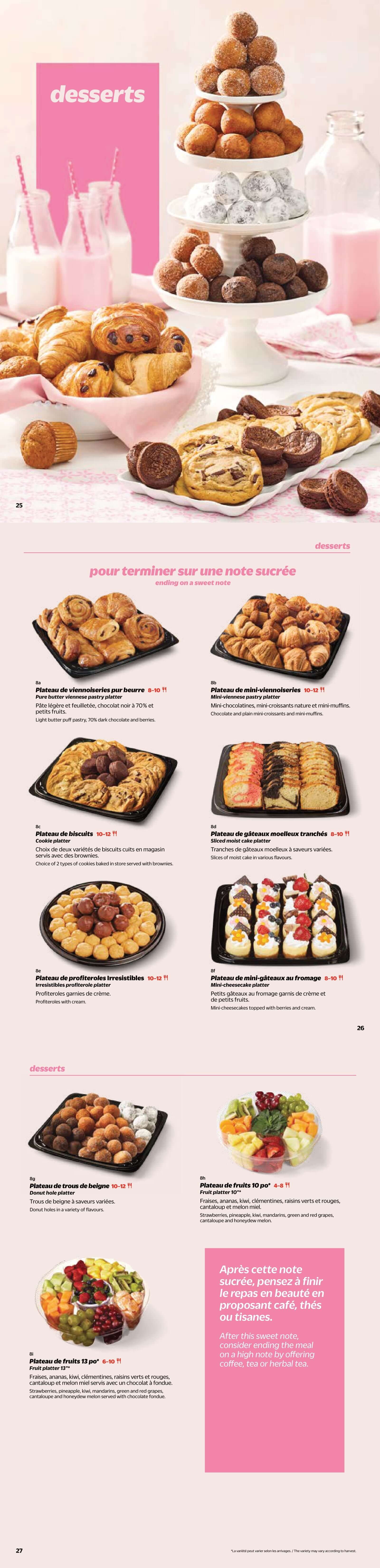 Online Catering | Metro