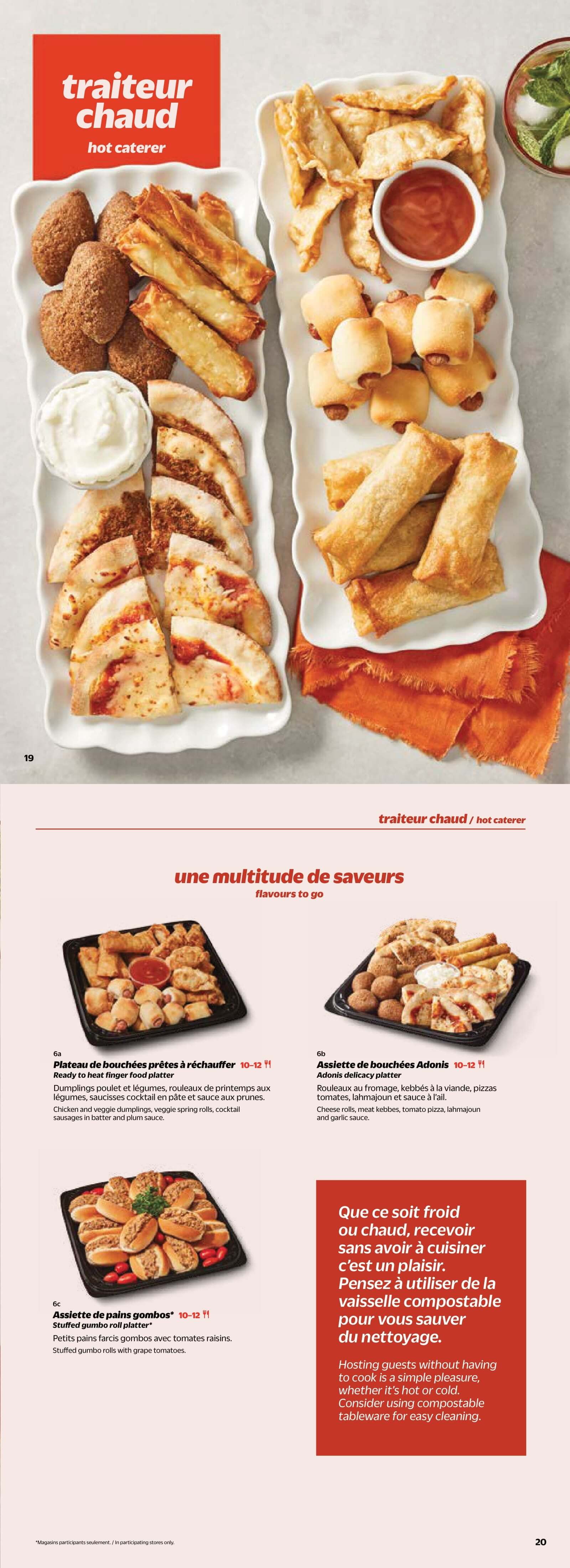 Online Catering | Metro